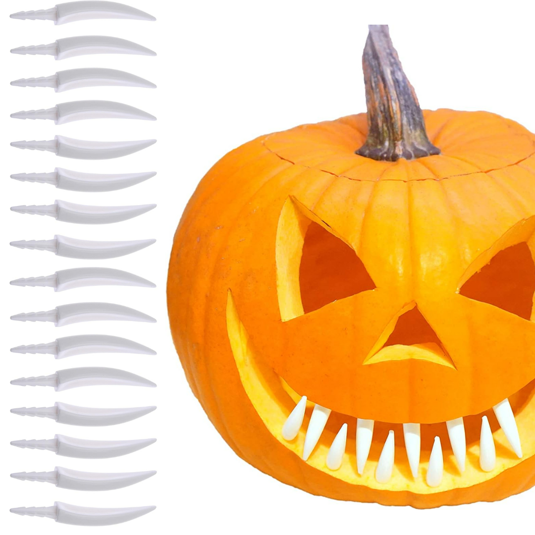 Zęby Do Dekoracji Dyni Ząbki Dynia Halloween 16szt. | Sklep internetowy ...